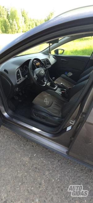 Pelēks SEAT Leon 2015 Kauņa, ar dzinēja tilpumu 1.60 L un nobraukumu 370 tūkst. km par 5600 €, foto 14 vietnē AUTOMOTO.COM.LV