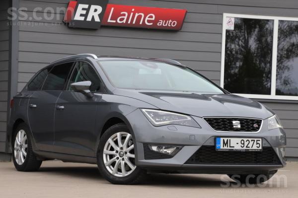 Pelēks SEAT Leon 2015 Tukums, ar dzinēja tilpumu 2.00 L un nobraukumu 206 tūkst. km par 8700 €, foto 1 vietnē AUTOMOTO.COM.LV