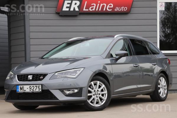 Pelēks SEAT Leon 2015 Tukums, ar dzinēja tilpumu 2.00 L un nobraukumu 206 tūkst. km par 8700 €, foto 2 vietnē AUTOMOTO.COM.LV