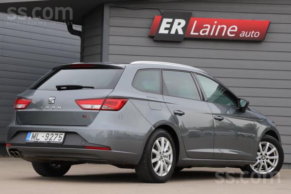 Pelēks SEAT Leon 2015 Tukums, ar dzinēja tilpumu 2.00 L un nobraukumu 206 tūkst. km par 8700 €, foto 3 vietnē AUTOMOTO.COM.LV
