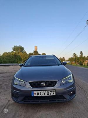Grey SEAT Leon 2015 in Vievis, with an engine capacity of 1.97 L and mileage of 268 thousand km for 8250 €, photo  on AUTOMOTO.COM.LV