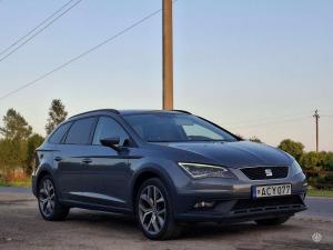 Pelēks SEAT Leon 2015 Vievis, ar dzinēja tilpumu 1.97 L un nobraukumu 268 tūkst. km par 8250 €, foto 5 vietnē AUTOMOTO.COM.LV