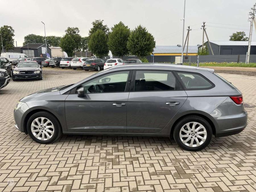 Grey SEAT Leon 2015 in Taurage, with an engine capacity of 1.60 L and mileage of 228 thousand km for 4900 €, photo 12 on AUTOMOTO.COM.LV