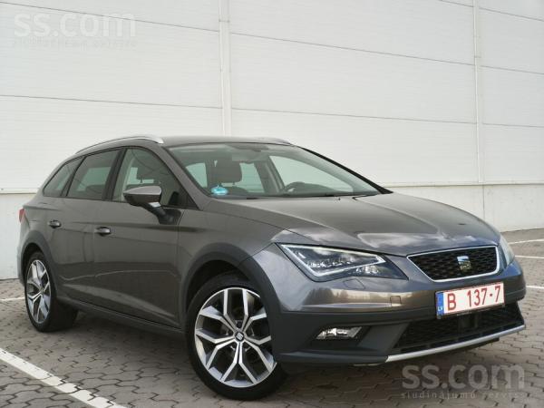Pelēks SEAT Leon 2015 Rīga, ar dzinēja tilpumu 2.00 L un nobraukumu 0 tūkst. km par 8500 €, foto 2 vietnē AUTOMOTO.COM.LV