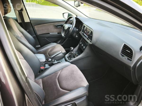 Pelēks SEAT Leon 2015 Rīga, ar dzinēja tilpumu 2.00 L un nobraukumu 0 tūkst. km par 8500 €, foto 8 vietnē AUTOMOTO.COM.LV