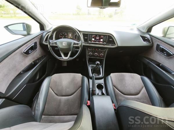 Pelēks SEAT Leon 2015 Rīga, ar dzinēja tilpumu 2.00 L un nobraukumu 0 tūkst. km par 8500 €, foto 9 vietnē AUTOMOTO.COM.LV