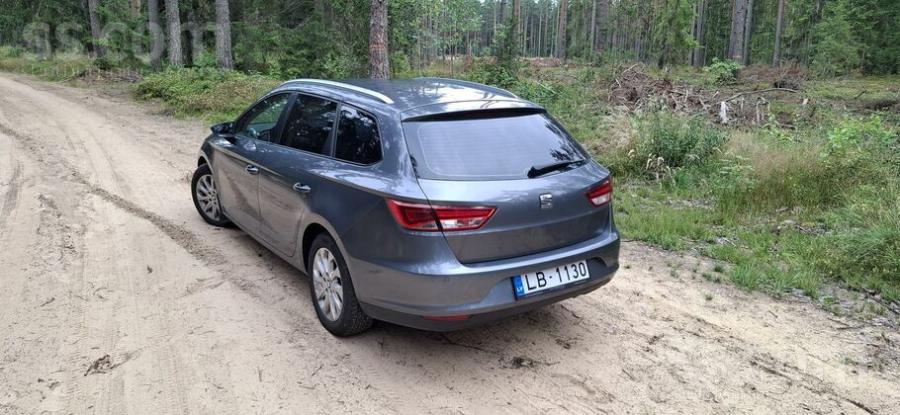 Pelēks SEAT Leon 2015 Rīga, ar dzinēja tilpumu 1.60 L un nobraukumu 205 tūkst. km par 5500 €, foto 5 vietnē AUTOMOTO.COM.LV