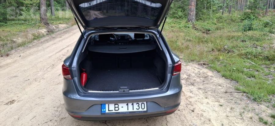 Pelēks SEAT Leon 2015 Rīga, ar dzinēja tilpumu 1.60 L un nobraukumu 205 tūkst. km par 5500 €, foto 7 vietnē AUTOMOTO.COM.LV