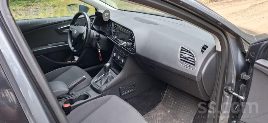 Pelēks SEAT Leon 2015 Rīga, ar dzinēja tilpumu 1.60 L un nobraukumu 205 tūkst. km par 5500 €, foto 10 vietnē AUTOMOTO.COM.LV