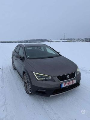 Pelēks SEAT Leon 2016 Kauņa, ar dzinēja tilpumu 1.97 L un nobraukumu 215 tūkst. km par 10555 €, foto 3 vietnē AUTOMOTO.COM.LV