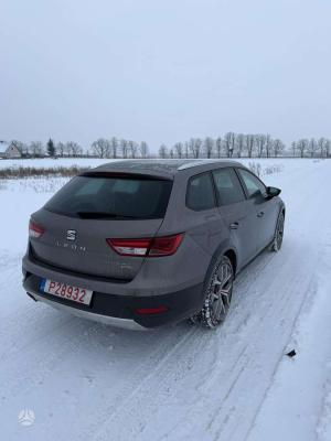 Pelēks SEAT Leon 2016 Kauņa, ar dzinēja tilpumu 1.97 L un nobraukumu 215 tūkst. km par 10555 €, foto 11 vietnē AUTOMOTO.COM.LV