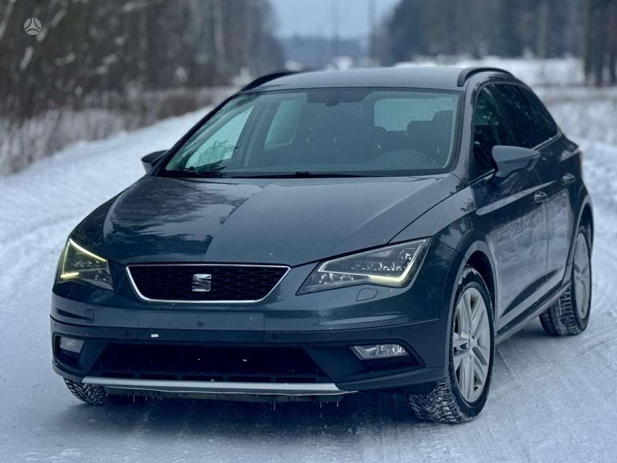 Pelēks SEAT Leon 2016 Šauļi, ar dzinēja tilpumu 2.00 L un nobraukumu 300 tūkst. km par 6900 €, foto 3 vietnē AUTOMOTO.COM.LV