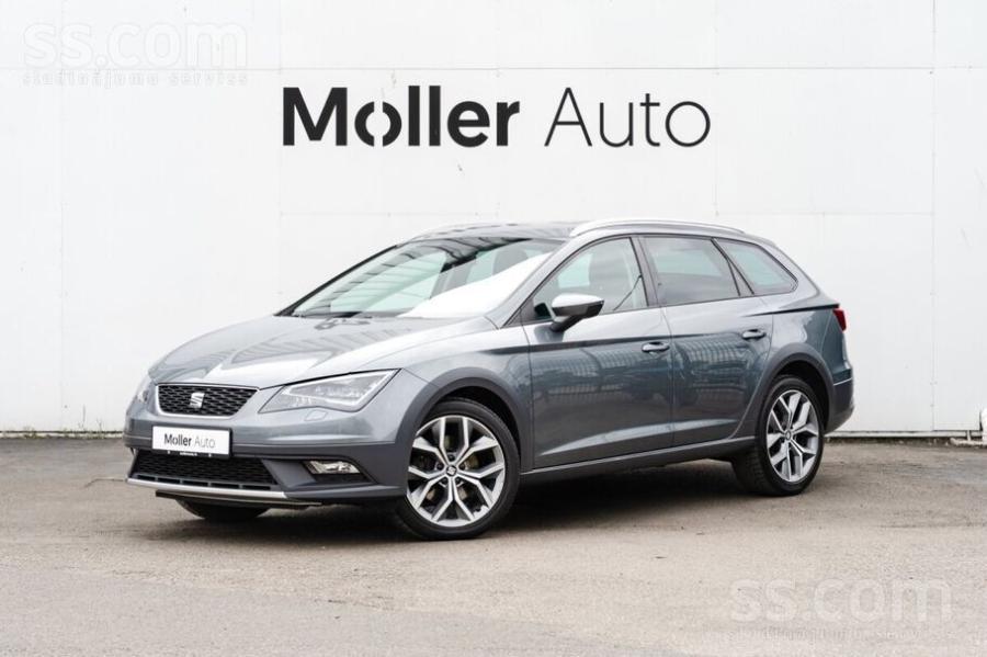 Pelēks SEAT Leon 2016 Rīga, ar dzinēja tilpumu 2.00 L un nobraukumu 168 tūkst. km par 9500 €, foto 1 vietnē AUTOMOTO.COM.LV