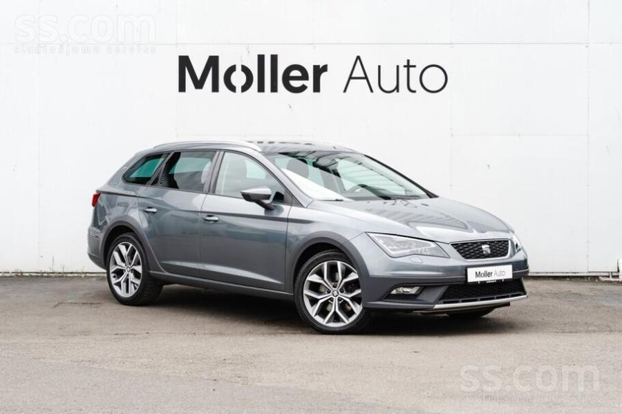 Pelēks SEAT Leon 2016 Rīga, ar dzinēja tilpumu 2.00 L un nobraukumu 168 tūkst. km par 9500 €, foto 3 vietnē AUTOMOTO.COM.LV