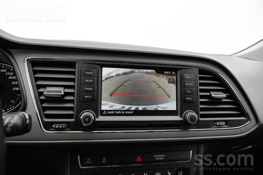 Pelēks SEAT Leon 2016 Rīga, ar dzinēja tilpumu 2.00 L un nobraukumu 168 tūkst. km par 9500 €, foto 17 vietnē AUTOMOTO.COM.LV