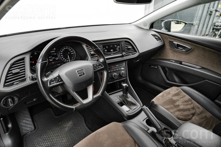 Pelēks SEAT Leon 2016 Rīga, ar dzinēja tilpumu 2.00 L un nobraukumu 168 tūkst. km par 9500 €, foto 18 vietnē AUTOMOTO.COM.LV
