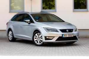 Grey SEAT Leon 2016 in Jelgava, with an engine capacity of 2.00 L and mileage of 159 thousand km for 7300 €, photo 3 on AUTOMOTO.COM.LV