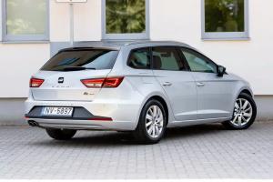 Grey SEAT Leon 2016 in Jelgava, with an engine capacity of 2.00 L and mileage of 159 thousand km for 7300 €, photo 6 on AUTOMOTO.COM.LV