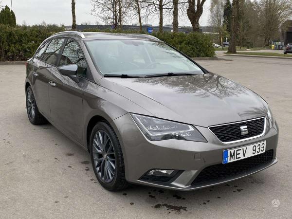 Grey SEAT Leon 2016 in Silale, with an engine capacity of 1.60 L and mileage of 173 thousand km for 6800 €, photo 2 on AUTOMOTO.COM.LV