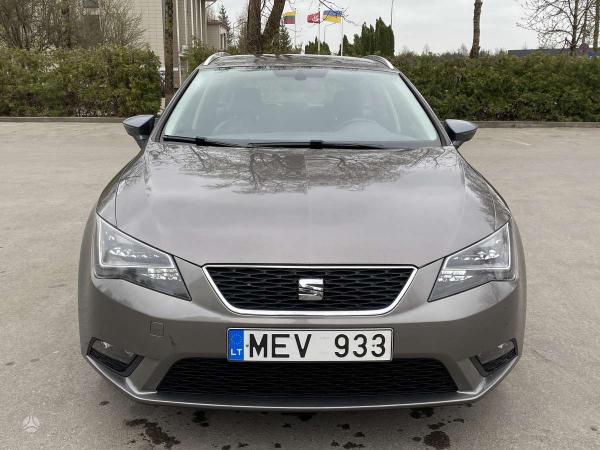 Grey SEAT Leon 2016 in Silale, with an engine capacity of 1.60 L and mileage of 173 thousand km for 6800 €, photo 3 on AUTOMOTO.COM.LV