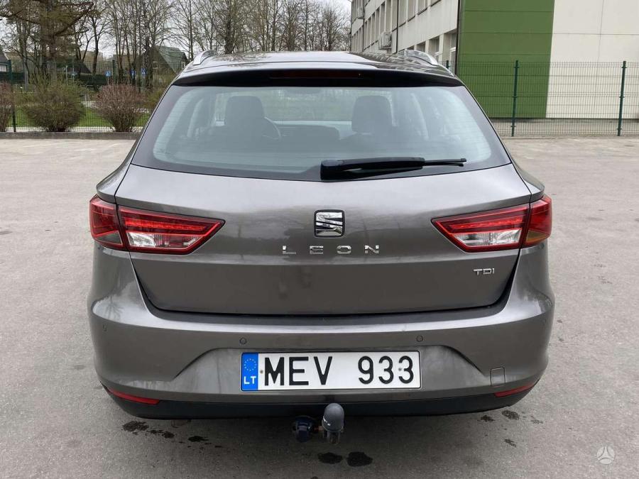 Pelēks SEAT Leon 2016 Šilalė, ar dzinēja tilpumu 1.60 L un nobraukumu 173 tūkst. km par 6800 €, foto 6 vietnē AUTOMOTO.COM.LV