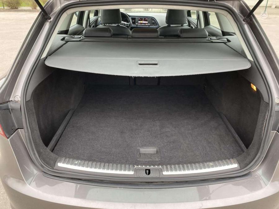 Pelēks SEAT Leon 2016 Šilalė, ar dzinēja tilpumu 1.60 L un nobraukumu 173 tūkst. km par 6800 €, foto 14 vietnē AUTOMOTO.COM.LV