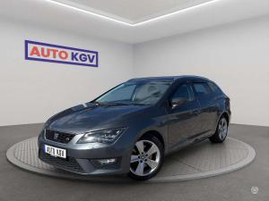 Grey SEAT Leon 2016 in Kaunas, with an engine capacity of 2.00 L and mileage of 204 thousand km for 8499 €, photo  on AUTOMOTO.COM.LV