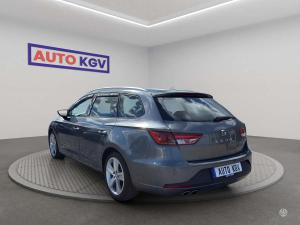 Grey SEAT Leon 2016 in Kaunas, with an engine capacity of 2.00 L and mileage of 204 thousand km for 8499 €, photo 4 on AUTOMOTO.COM.LV