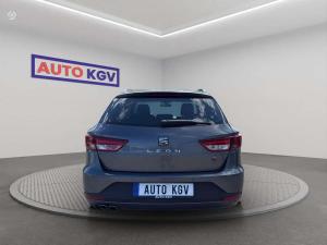 Grey SEAT Leon 2016 in Kaunas, with an engine capacity of 2.00 L and mileage of 204 thousand km for 8499 €, photo 5 on AUTOMOTO.COM.LV