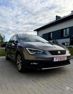 Pelēks SEAT Leon 2016 Kauņa, ar dzinēja tilpumu 1.97 L un nobraukumu 218 tūkst. km par 10250 €, foto  vietnē AUTOMOTO.COM.LV