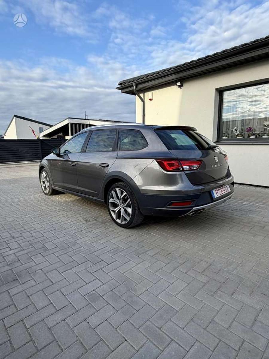 Pelēks SEAT Leon 2016 Kauņa, ar dzinēja tilpumu 1.97 L un nobraukumu 218 tūkst. km par 10250 €, foto 7 vietnē AUTOMOTO.COM.LV