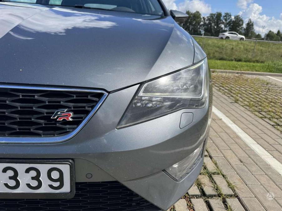 Grey SEAT Leon 2016 in Vilnius, with an engine capacity of 1.97 L and mileage of 295 thousand km for 8500 €, photo 8 on AUTOMOTO.COM.LV