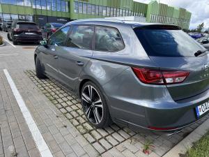 Grey SEAT Leon 2016 in Vilnius, with an engine capacity of 1.97 L and mileage of 295 thousand km for 8500 €, photo 13 on AUTOMOTO.COM.LV
