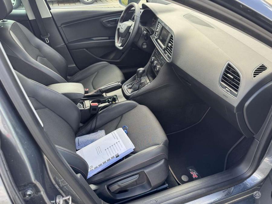 Grey SEAT Leon 2016 in Vilnius, with an engine capacity of 1.97 L and mileage of 295 thousand km for 8500 €, photo 21 on AUTOMOTO.COM.LV