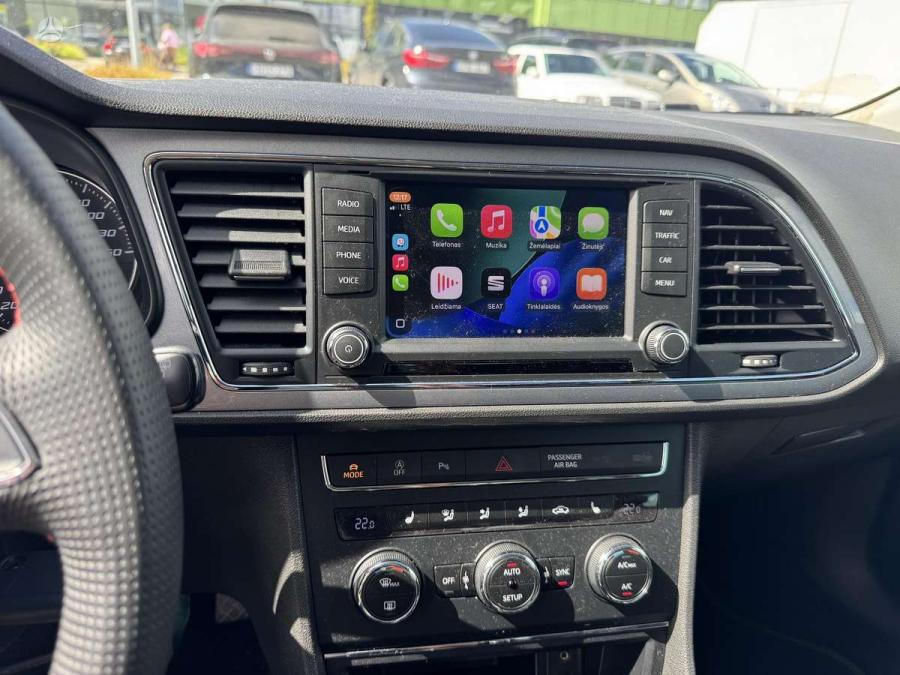 Grey SEAT Leon 2016 in Vilnius, with an engine capacity of 1.97 L and mileage of 295 thousand km for 8500 €, photo 23 on AUTOMOTO.COM.LV