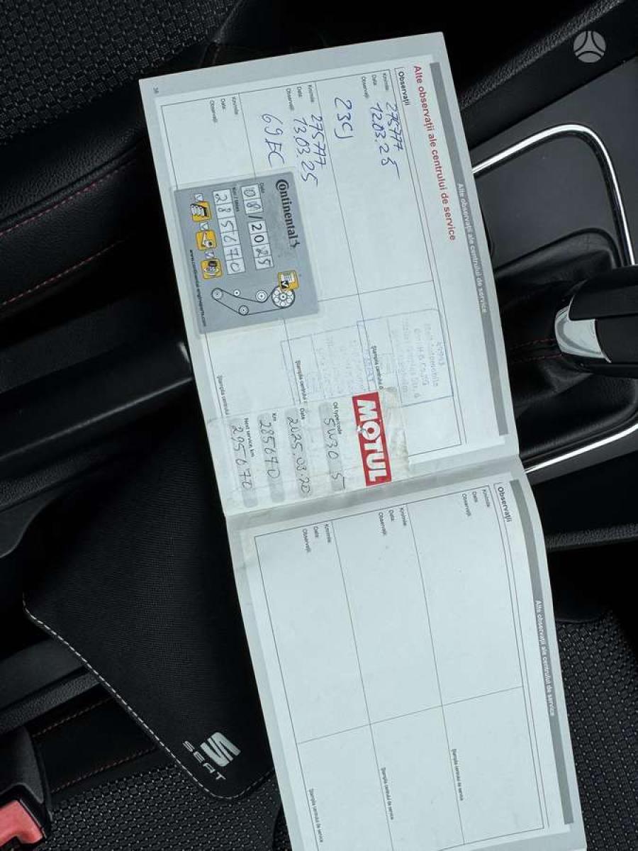 Grey SEAT Leon 2016 in Vilnius, with an engine capacity of 1.97 L and mileage of 295 thousand km for 8500 €, photo 36 on AUTOMOTO.COM.LV