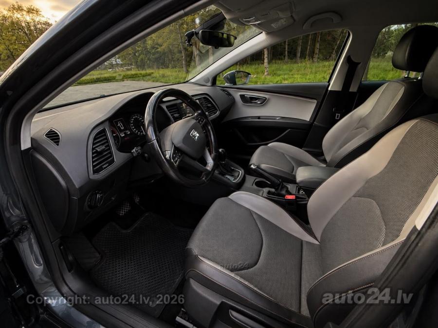 Grey SEAT Leon 2016 in Tallinn, with an engine capacity of 1.80 L and mileage of 133 thousand km for 12490 €, photo 9 on AUTOMOTO.COM.LV