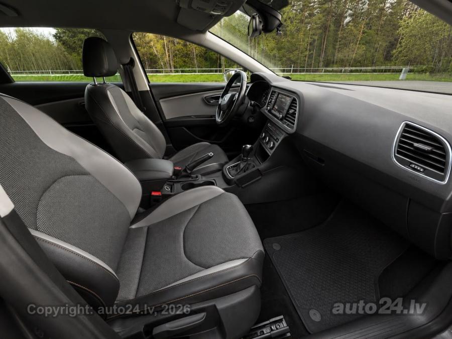 Grey SEAT Leon 2016 in Tallinn, with an engine capacity of 1.80 L and mileage of 133 thousand km for 12490 €, photo 10 on AUTOMOTO.COM.LV