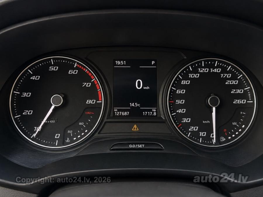 Grey SEAT Leon 2016 in Tallinn, with an engine capacity of 1.80 L and mileage of 133 thousand km for 12490 €, photo 14 on AUTOMOTO.COM.LV