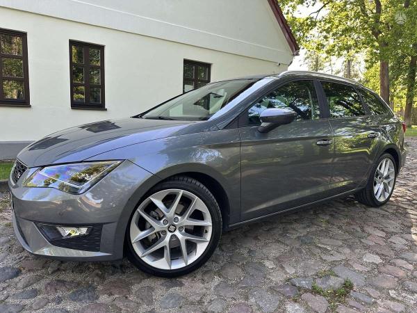 Grey SEAT Leon 2016 in Kaunas, with an engine capacity of 1.97 L and mileage of 227 thousand km for 8990 €, photo 6 on AUTOMOTO.COM.LV