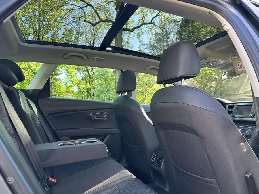 Grey SEAT Leon 2016 in Kaunas, with an engine capacity of 1.97 L and mileage of 227 thousand km for 8990 €, photo 11 on AUTOMOTO.COM.LV
