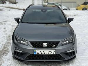 Grey SEAT Leon 2017 in Vilnius, with an engine capacity of 1.98 L and mileage of 138 thousand km for 17900 €, photo  on AUTOMOTO.COM.LV