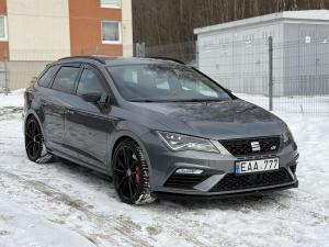 Grey SEAT Leon 2017 in Vilnius, with an engine capacity of 1.98 L and mileage of 138 thousand km for 17900 €, photo 5 on AUTOMOTO.COM.LV
