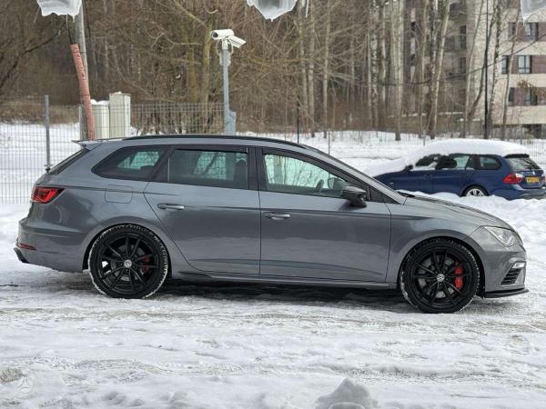 Pelēks SEAT Leon 2017 Viļņa, ar dzinēja tilpumu 1.98 L un nobraukumu 138 tūkst. km par 17900 €, foto 6 vietnē AUTOMOTO.COM.LV
