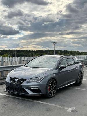 Grey SEAT Leon 2017 in Vilnius, with an engine capacity of 1.98 L and mileage of 138 thousand km for 17900 €, photo 7 on AUTOMOTO.COM.LV