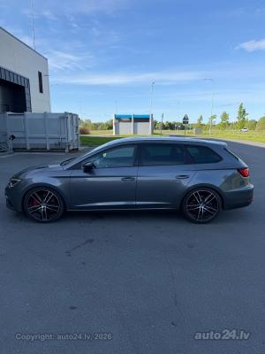 Grey SEAT Leon 2017 in Tallinn, with an engine capacity of 2.00 L and mileage of 201 thousand km for 16900 €, photo 4 on AUTOMOTO.COM.LV