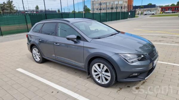 Pelēks SEAT Leon 2017 Jelgava, ar dzinēja tilpumu 2.00 L un nobraukumu 245 tūkst. km par 9400 €, foto 1 vietnē AUTOMOTO.COM.LV