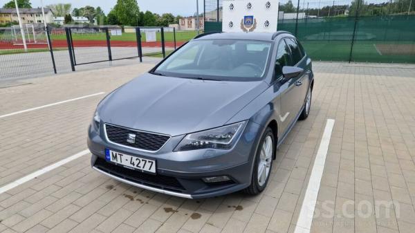 Pelēks SEAT Leon 2017 Jelgava, ar dzinēja tilpumu 2.00 L un nobraukumu 245 tūkst. km par 9400 €, foto 3 vietnē AUTOMOTO.COM.LV