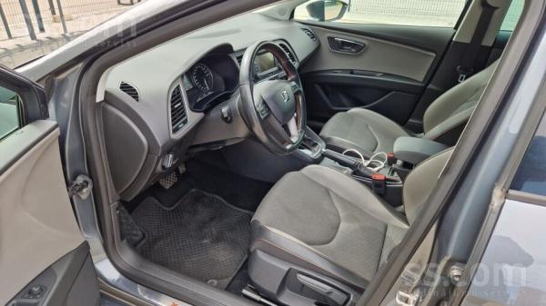 Pelēks SEAT Leon 2017 Jelgava, ar dzinēja tilpumu 2.00 L un nobraukumu 245 tūkst. km par 9400 €, foto 9 vietnē AUTOMOTO.COM.LV