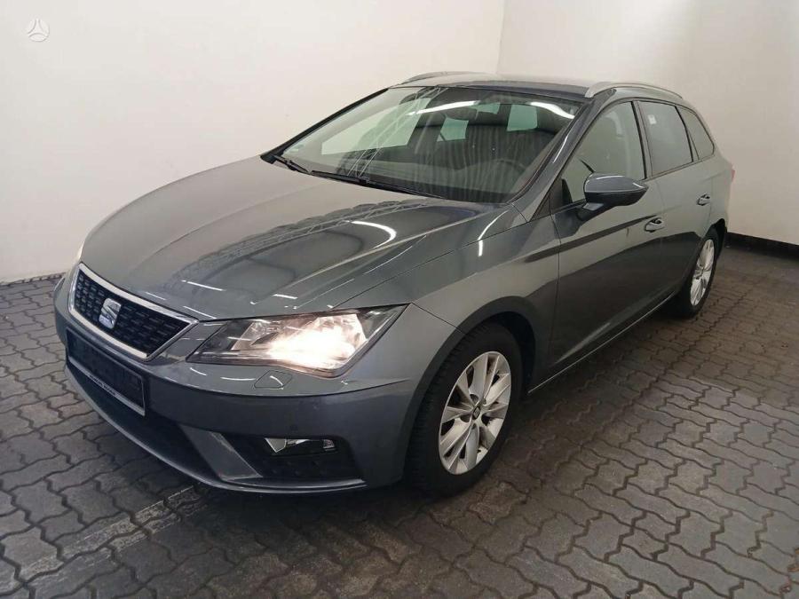Pelēks SEAT Leon 2017 Viļņa, ar dzinēja tilpumu 1.40 L un nobraukumu 102 tūkst. km par 10880 €, foto 3 vietnē AUTOMOTO.COM.LV